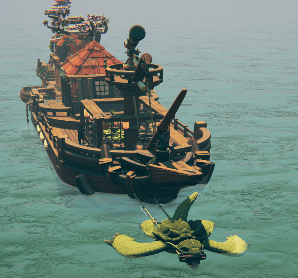 Herbalist ship inspired by Spiritfarer - Tales Tavern