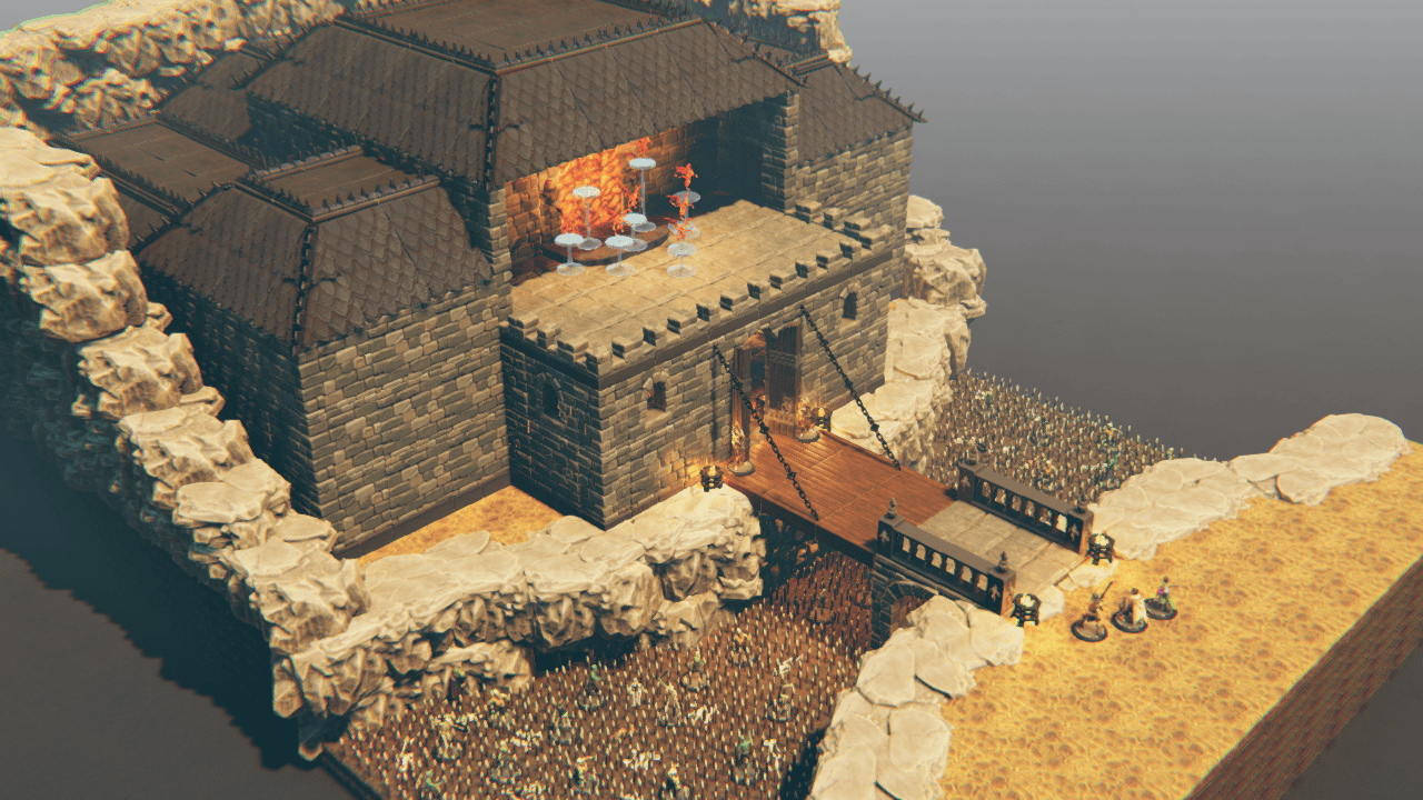 Monster Lair - Cambion - Abyssal Keep - Tales Tavern