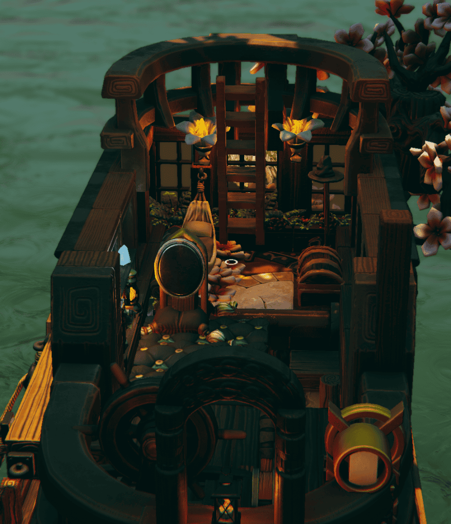 Upgraded Herbalist Ship - Inspired by Spiritfarer- Tales Tavern