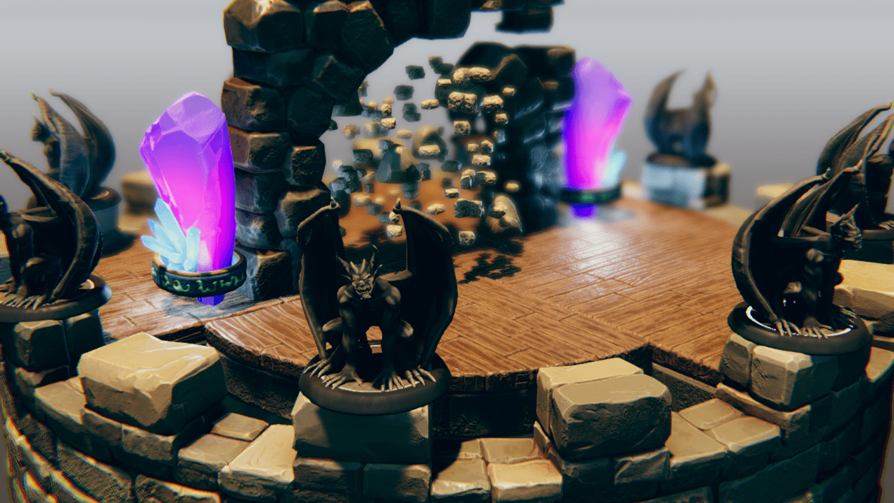 Monster Lairs - Galeb Duhr / Gargoyle / Earth Elemental - Earth Wizard ...