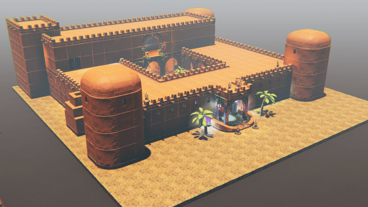 Monster Lairs - Genie: Dao - Earth Palace - Tales Tavern