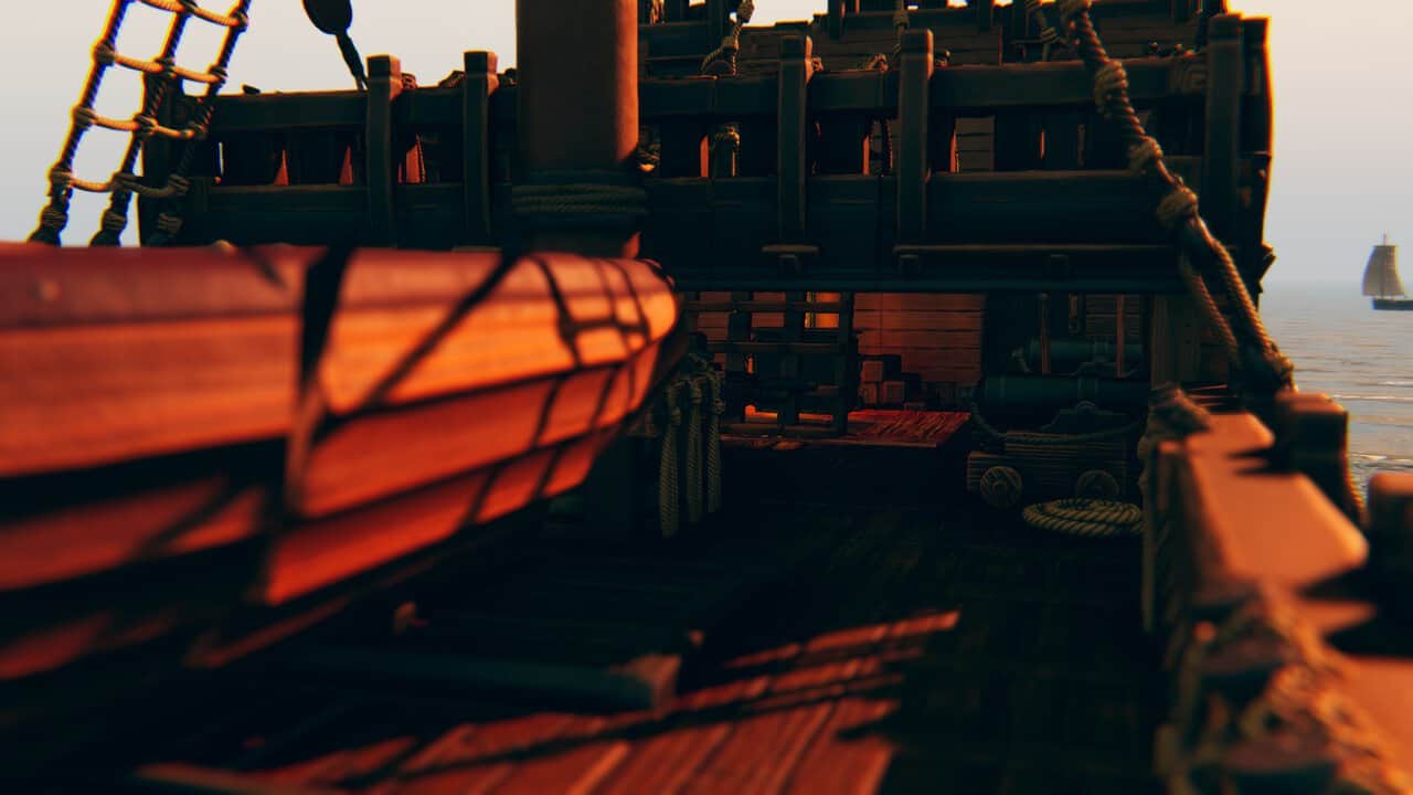 Pirate Ship Merchant Galleon 10 Guns sails - Tales Tavern