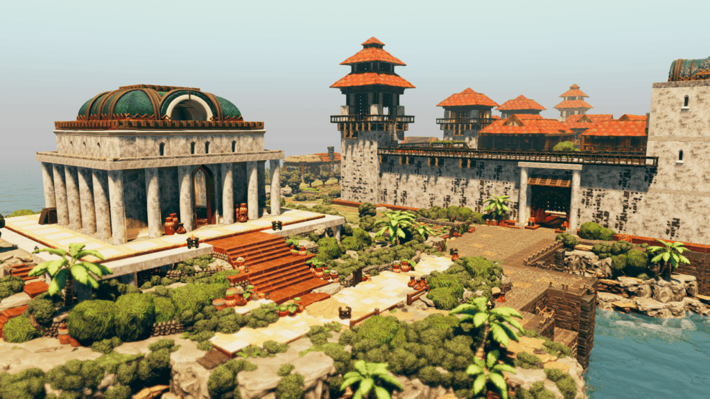 Large Port City - Greco-Roman Style - Tales Tavern