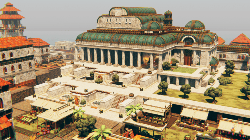 Large Port City - Greco-Roman Style - Tales Tavern