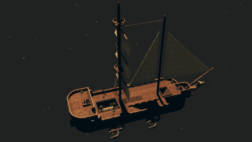 Monster Lairs - Githyanki - Astral Void Ship - Tales Tavern