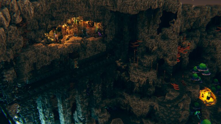 into the dark (p3) the underdark (caverns) - Tales Tavern