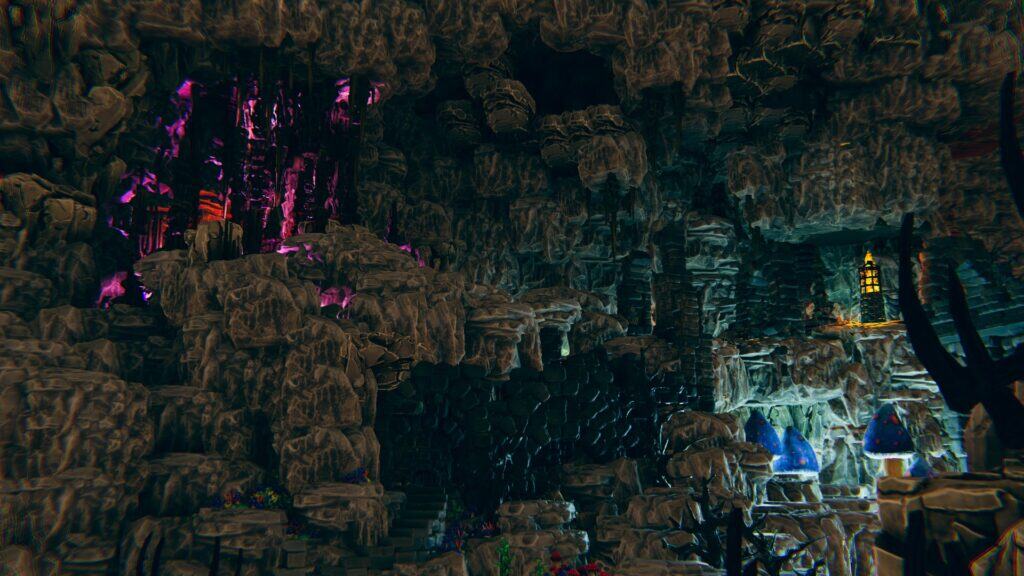 into the dark (p3) the underdark (caverns) - Tales Tavern