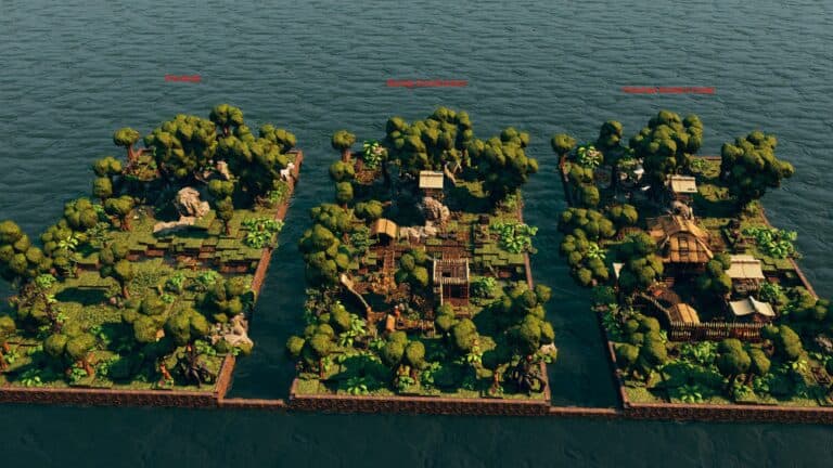 Jungle Hunters Camp - Build Progression - Tales Tavern