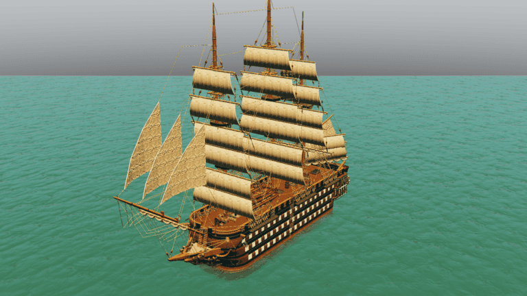 USS Pennsylvania (1837) rated 140 Gun Ship of the Line - Tales Tavern