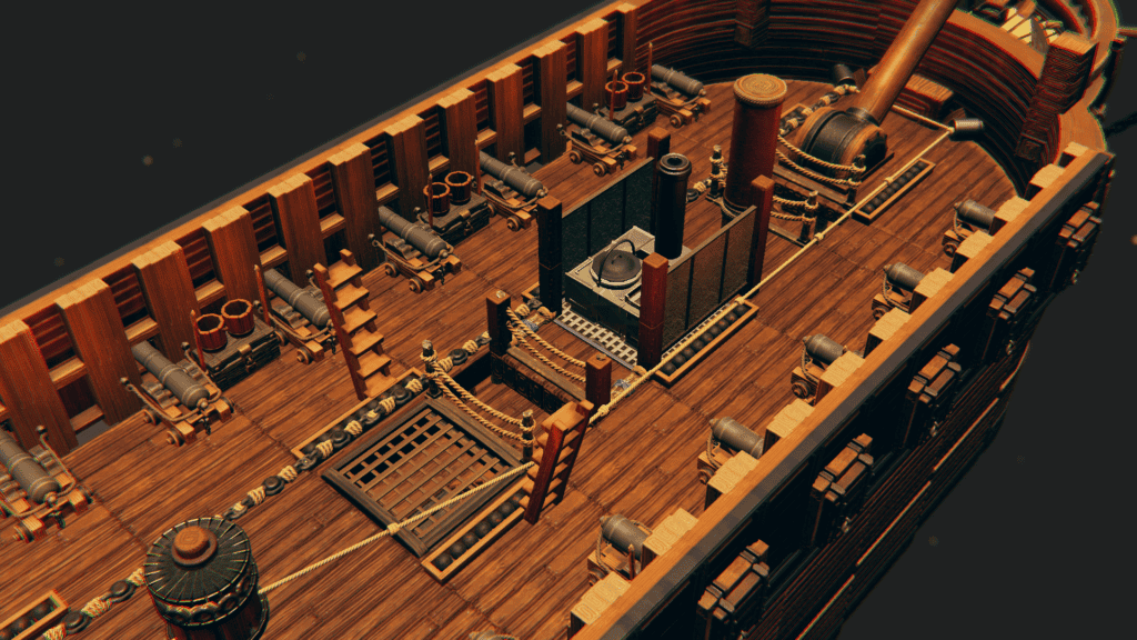 USS Essex, 48 Gun Fifth Rated Frigate (Originally 32 Gun) - Tales Tavern