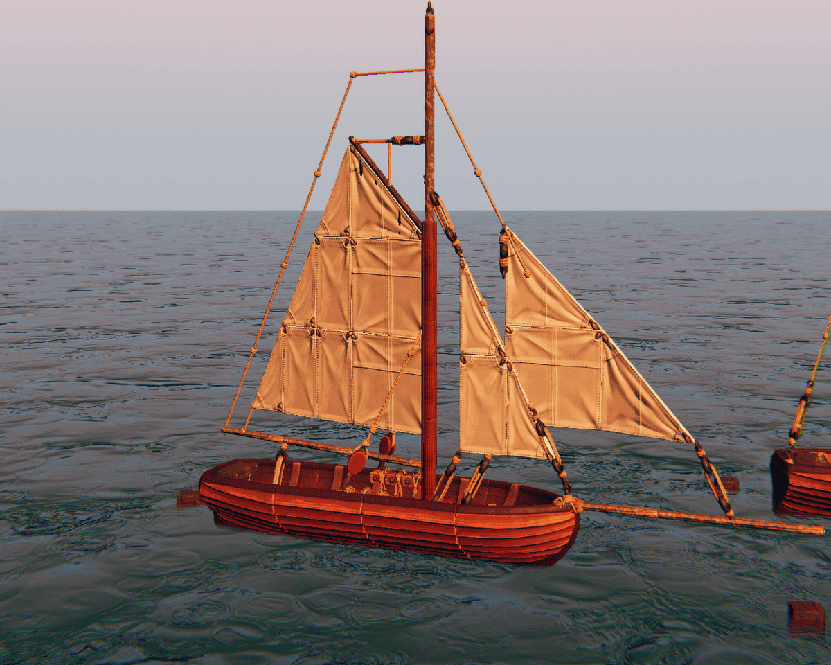 Sloop-Rigged 34ft Launch (40 ft in TS) - Tales Tavern