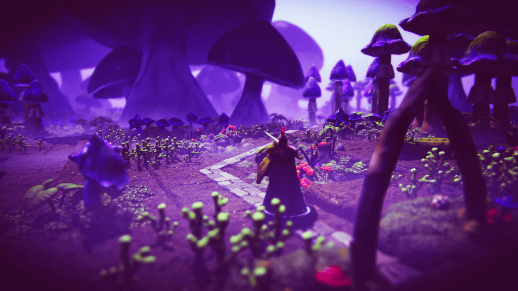 Fungal Forest (Bioluminescent version in description). - Tales Tavern