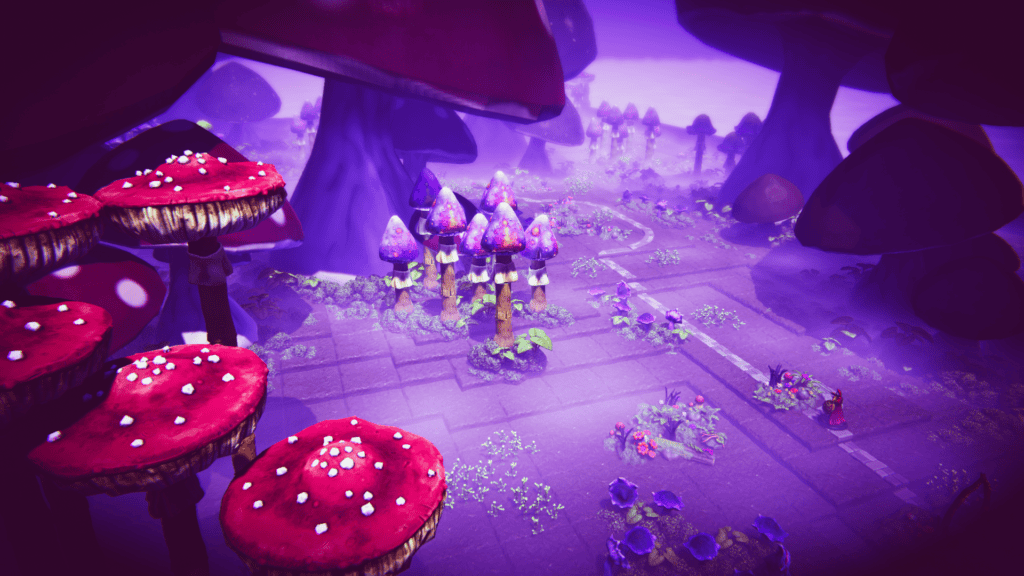 Fungal Forest (Bioluminescent version in description). - Tales Tavern