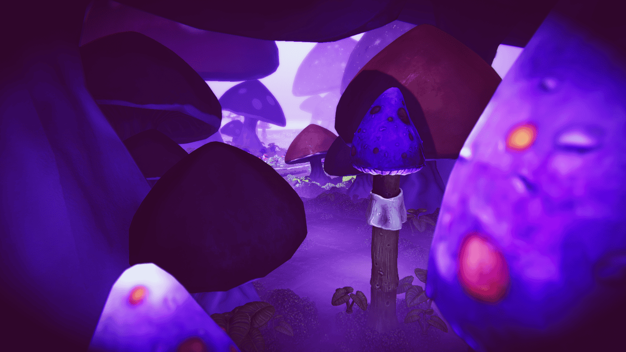 Fungal Forest (Bioluminescent version in description). - Tales Tavern