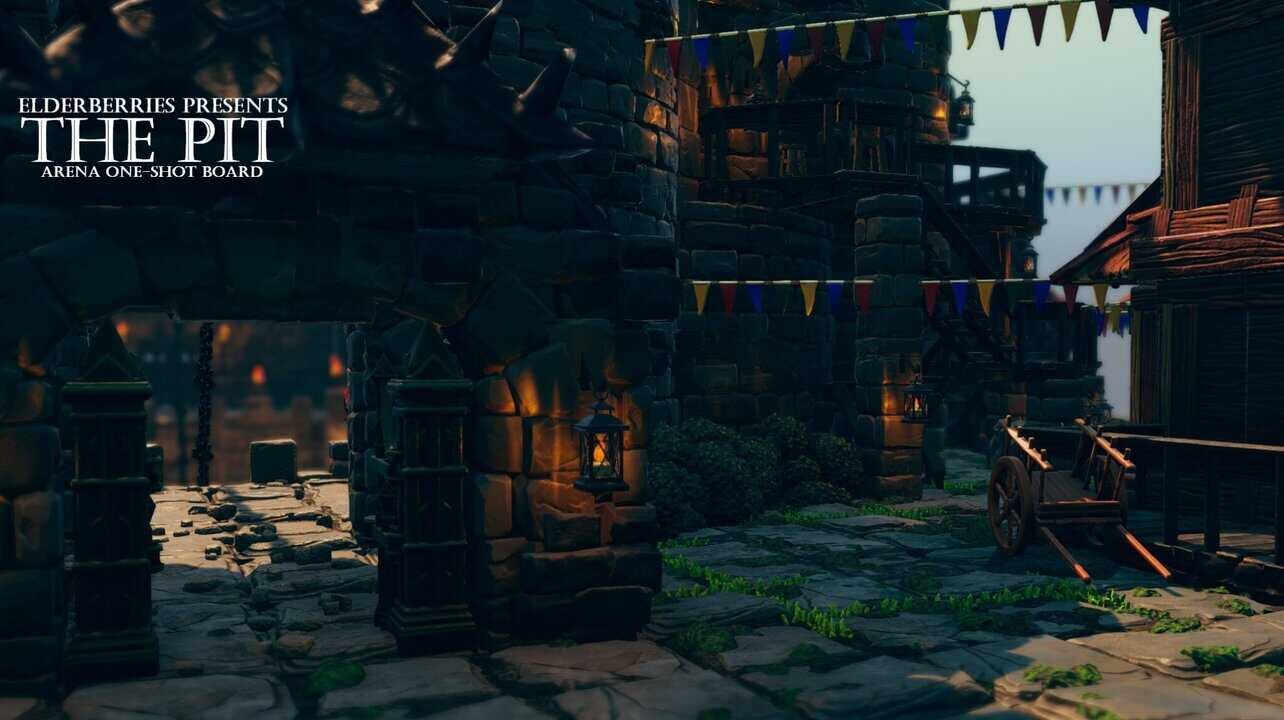 The Pit: Arena One-Shot Board - Tales Tavern
