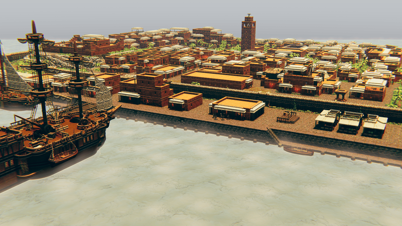 Esidra Port Town and Passenger Ship - Tales Tavern