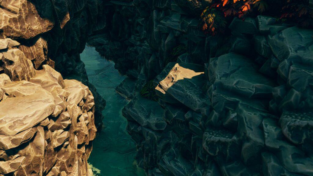 a path to a cave entrance - Tales Tavern