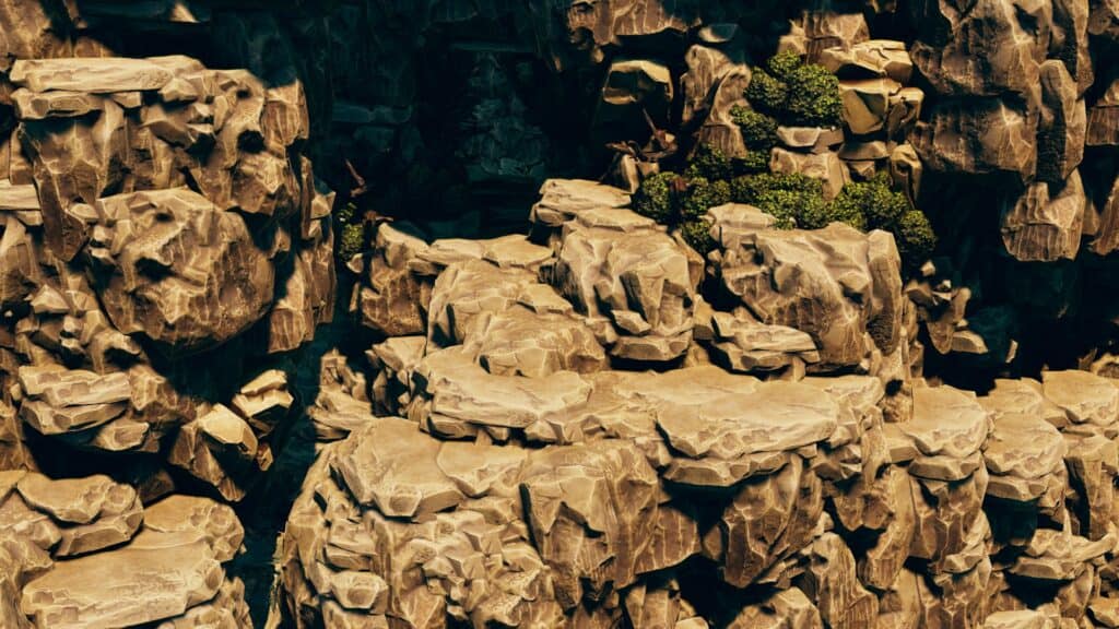 a path to a cave entrance - Tales Tavern