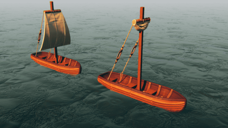 Simple fishing ships - Tales Tavern