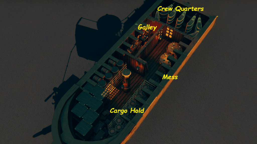 Cog Small Ship Fantasy Merchant Trade or Warship - Tales Tavern
