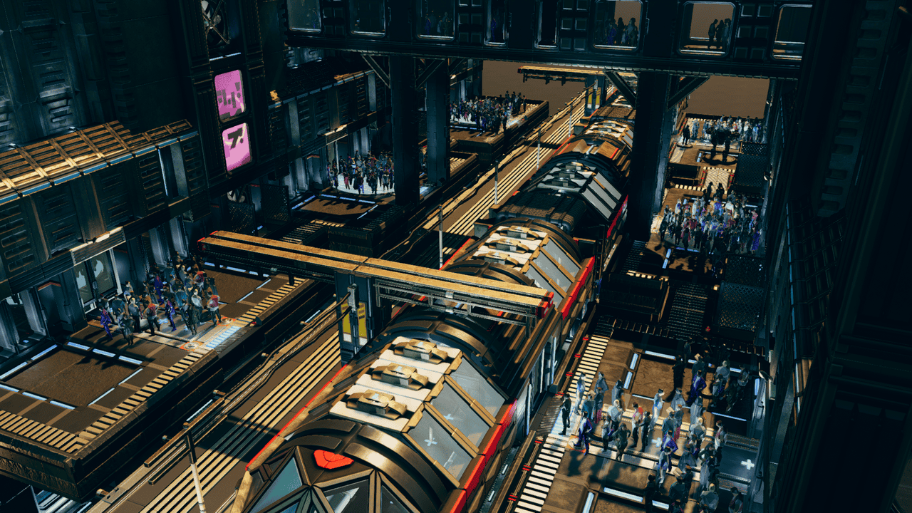 Elevated tram rail - Tales Tavern