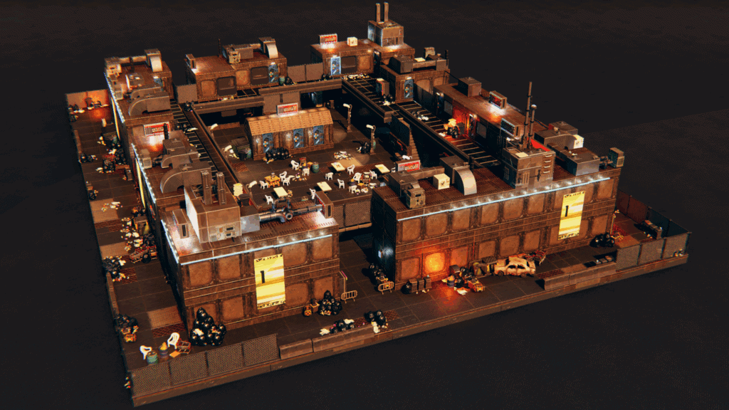 Stamwell Living Complex - Cargo Container Estate - Tales Tavern