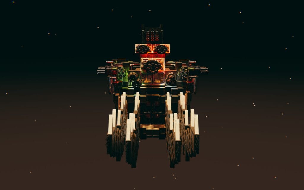 Ork – Brute Ram Ship – 40K Warhammer - Tales Tavern