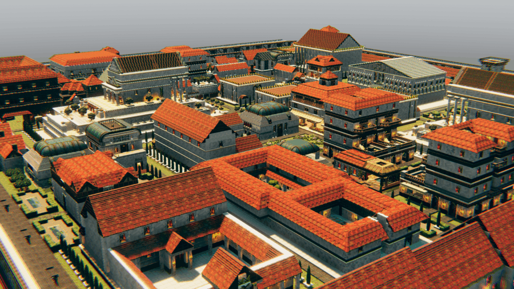 Greek/Roman City Rich Neighborhood - Tales Tavern