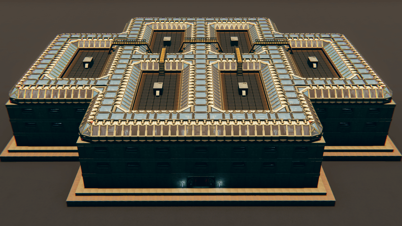 Prison Cell Block Building - Tales Tavern