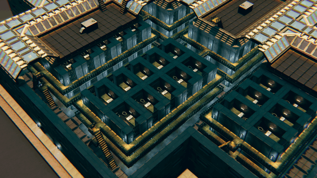 Prison Cell Block Building - Tales Tavern