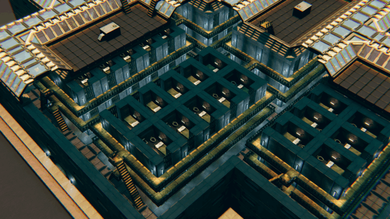 Prison Cell Block Building - Tales Tavern