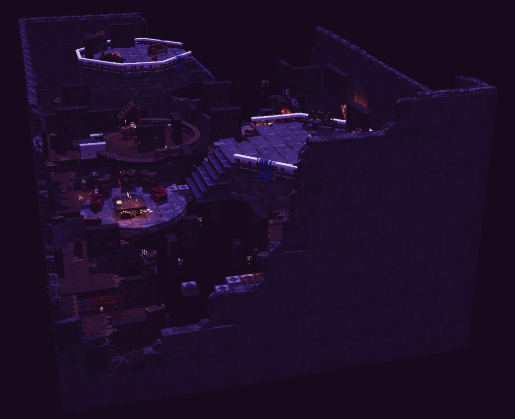 Inscrutable Tower (Lower Library Pictured) - Tales Tavern