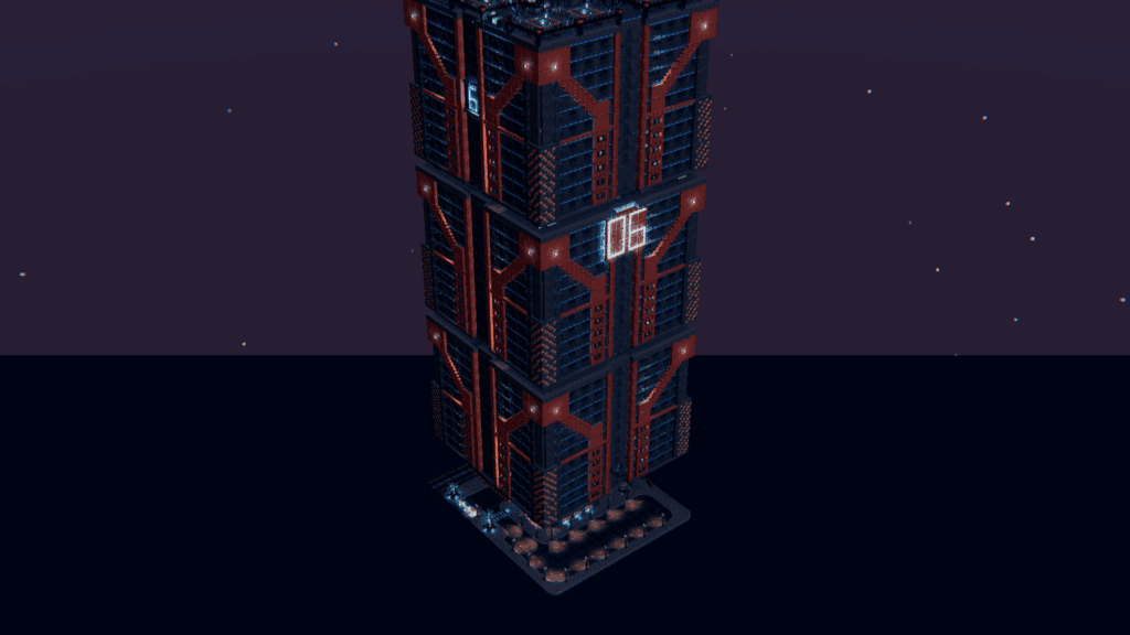 Mega Building H6 (Cyberpunk) - Tales Tavern