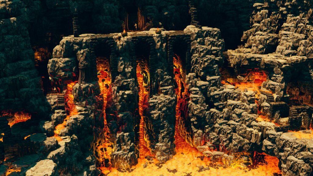 boss tombs 5, volcanic - Tales Tavern